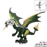 China Sauropod Dinosaur Building Blocks Prehistoric Dinosaur Blocks With Movable Wings for sale