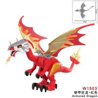China Sauropod Dinosaur Building Blocks Prehistoric Dinosaur Blocks With Movable Wings for sale