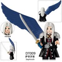 China Final Fantasy Mini figures Tifa Lockhart / Zack Fair Gamer Minifigure Collection for sale