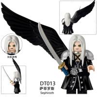 China Final Fantasy Mini figures Tifa Lockhart / Zack Fair Gamer Minifigure Collection for sale