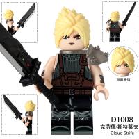 China Final Fantasy Mini figures Tifa Lockhart / Zack Fair Gamer Minifigure Collection for sale