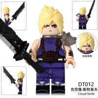 China Final Fantasy Mini figures Tifa Lockhart / Zack Fair Gamer Minifigure Collection for sale