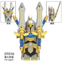 China Arthas Menethil Game Minifigures Varian Wrynn Warcraft Alliance Building Blocks Collectible Pack for sale