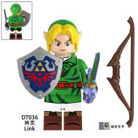 China Zelda Game Major brand Compatible Minifigures Link Legend Hero Building Blocks Collectible Figure Set for sale