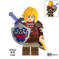 China Zelda Game Major brand Compatible Minifigures Link Legend Hero Building Blocks Collectible Figure Set for sale