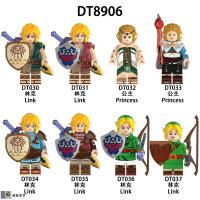 China Zelda Game Major brand Compatible Minifigures Link Legend Hero Building Blocks Collectible Figure Set for sale