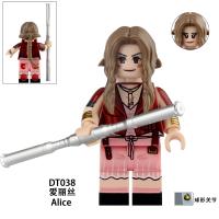 China Aerith Game Minifigures Yuna Final Fantasy Series Compatible Building Blocks Game Collectible Set for sale