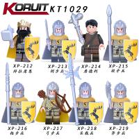 China Gondor Soldiers Castle Minifigures Medieval Castle Fantasy Army Builder Collection Set for sale