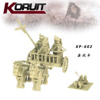 China Qin Dynasty Soldier Castle Minifigures Ming Dynasty Soldier Medieval Castle Historical Army Figures for sale