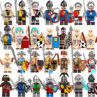 China Scottish Swordsman All Castle Minifigures Medieval Castle Historical Warrior Figures Collection for sale