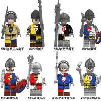 China Scottish Swordsman All Castle Minifigures Medieval Castle Historical Warrior Figures Collection for sale