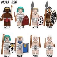 China Scottish Swordsman All Castle Minifigures Medieval Castle Historical Warrior Figures Collection for sale