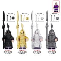 China Song Dynasty Soldiers Castle Figures Medieval Castle Eastern Historical Army Figures for sale