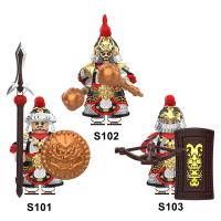 China Song Dynasty Soldiers Castle Figures Medieval Castle Eastern Historical Army Figures for sale