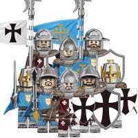 China Ancient Rome Custom Castle Minifigures Spartan Warrior Medieval Castle Battle Figures for sale