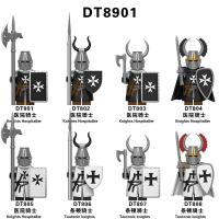 China Ancient Rome Custom Castle Minifigures Spartan Warrior Medieval Castle Battle Figures for sale