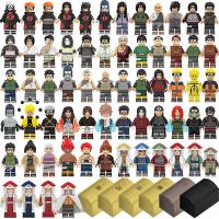 China Plastic Anime Minifigures Naruto Uchiha Shishui Mighty Guy Building Blocks for sale