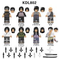 China Plastic Anime Minifigures Naruto Uchiha Shishui Mighty Guy Building Blocks for sale