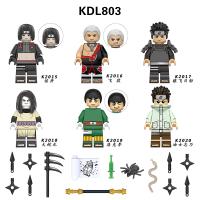 China Plastic Anime Minifigures Naruto Uchiha Shishui Mighty Guy Building Blocks for sale