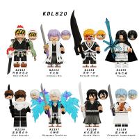 China BLEACH Unohana Retsu Tōshirō Hitsugaya Building Blocks Minifigures 33 Pieces for sale