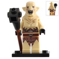 China Uruk-hai Orc Castle Minifigures Toys Lord Rings Building Blocks Medieval Castle Fantasy Battle Pack for sale