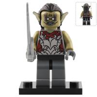 China Uruk-hai Orc Castle Minifigures Toys Lord Rings Building Blocks Medieval Castle Fantasy Battle Pack for sale