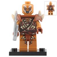 China Uruk-hai Orc Castle Minifigures Toys Lord Rings Building Blocks Medieval Castle Fantasy Battle Pack for sale