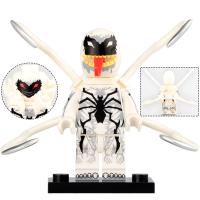 China Venom Carnage Riot Super Heroes Minifigures Building Blocks Spider-Man Symbiote Assembly Toy Figures for sale