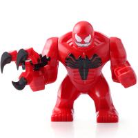 China Venom Carnage Riot Super Heroes Minifigures Building Blocks Spider-Man Symbiote Assembly Toy Figures for sale