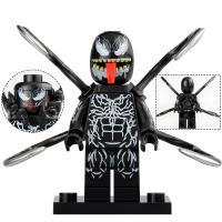 China Venom Carnage Riot Super Heroes Minifigures Building Blocks Spider-Man Symbiote Assembly Toy Figures for sale