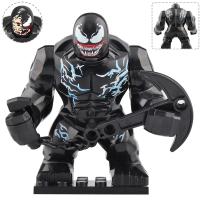 China Venom Carnage Riot Super Heroes Minifigures Building Blocks Spider-Man Symbiote Assembly Toy Figures for sale