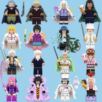 China Luffy One Piece Minifigures Nami New Model Anime Figures Building Blocks Collectible Display Pack for sale