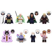 China Luffy One Piece Minifigures Nami New Model Anime Figures Building Blocks Collectible Display Pack for sale
