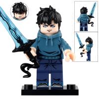 China Solo Leveling Sung Jin-woo Anime Building Blocks Anime Characters GB Standard for sale
