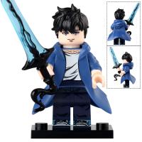 China Solo Leveling Sung Jin-woo Anime Building Blocks Anime Characters GB Standard for sale