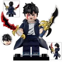 China Solo Leveling Sung Jin-woo Anime Building Blocks Anime Characters GB Standard for sale