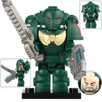 China Customizable 40K Warhammer Fantasy Ultramarines Blood Angels Space Marine Minifigures Set for sale