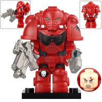 China Customizable 40K Warhammer Fantasy Ultramarines Blood Angels Space Marine Minifigures Set for sale