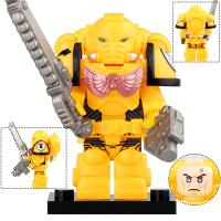 China Customizable 40K Warhammer Fantasy Ultramarines Blood Angels Space Marine Minifigures Set for sale