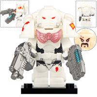 China Customizable 40K Warhammer Fantasy Ultramarines Blood Angels Space Marine Minifigures Set for sale