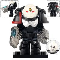China Customizable 40K Warhammer Fantasy Ultramarines Blood Angels Space Marine Minifigures Set for sale
