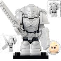 China Customizable 40K Warhammer Fantasy Ultramarines Blood Angels Space Marine Minifigures Set for sale