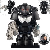 China Customizable 40K Warhammer Fantasy Ultramarines Blood Angels Space Marine Minifigures Set for sale