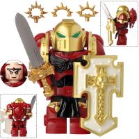 China Detailed WarHammer Minifigures Imperial Fists Sword Guard Veteran Minifigures Building Blocks Pack for sale