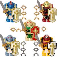China Detailed WarHammer Minifigures Imperial Fists Sword Guard Veteran Minifigures Building Blocks Pack for sale
