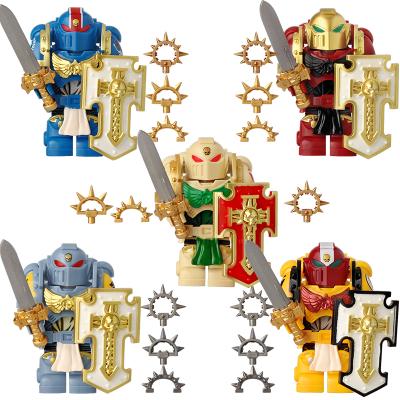 China Detailed WarHammer Minifigures Imperial Fists Sword Guard Veteran Minifigures Building Blocks Pack for sale