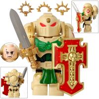 China Detailed WarHammer Minifigures Imperial Fists Sword Guard Veteran Minifigures Building Blocks Pack for sale