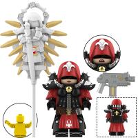 China WarHammer Minifigures 40K Sisters Battle Adepta Sororitas Minifigures Building Blocks Exclusive Pack for sale