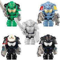 China Collectible WarHammer Minifigures 40K Space Marine Sisters Battle Minifigures Building Blocks Set for sale