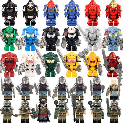 China Collectible WarHammer Minifigures 40K Space Marine Sisters Battle Minifigures Building Blocks Set for sale
